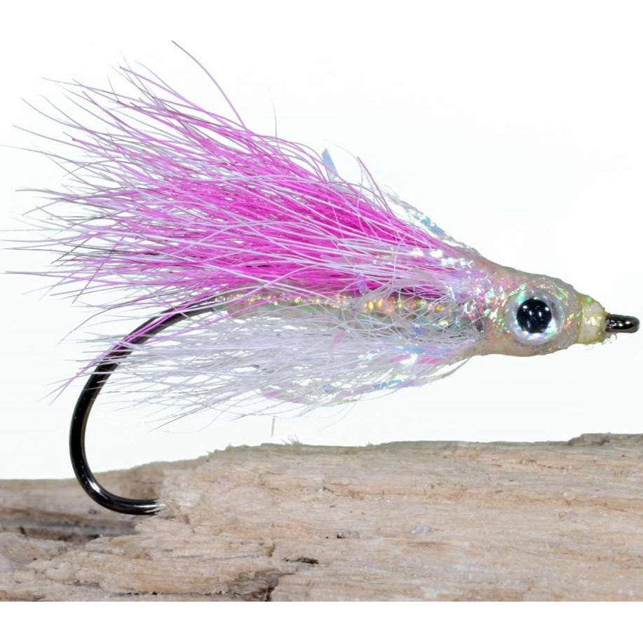 Mylar Head 2 flue i pink | Baitfish flue til havørred | Bestil her