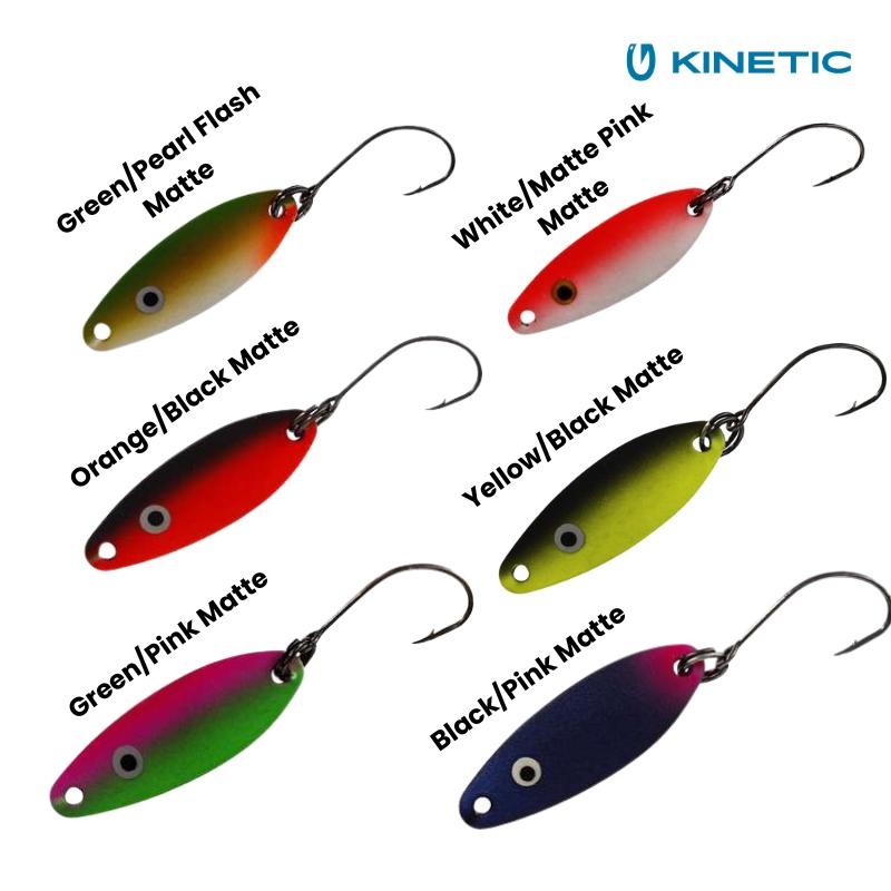 Kinetic Micro Boss 3,5 g - Microblink til kystfiskeri -Hurtig levering